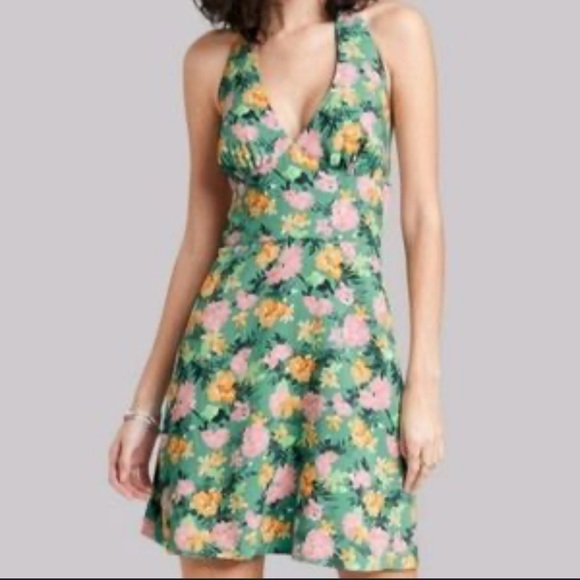 wild fable | Dresses | Wild Fable Halter Neck Dress | Poshmark